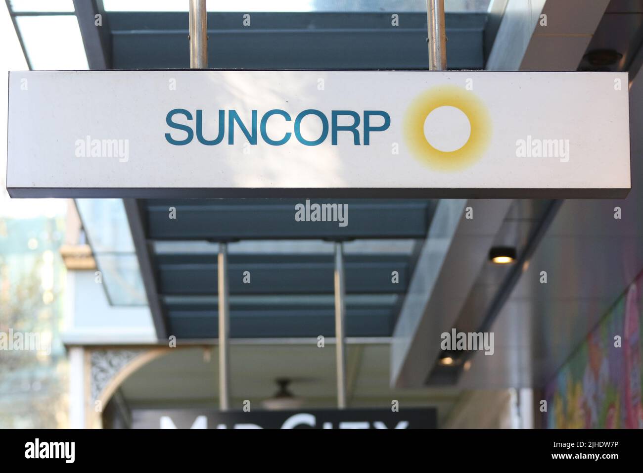 Sydney, Australia. 18th July 2022. ANZ Bank has agreed to buy Suncorp's banking arm for almost ...
