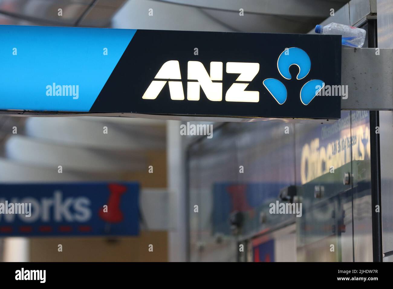 Sydney, Australia. 18th July 2022. ANZ Bank has agreed to buy Suncorp's banking arm for almost ...
