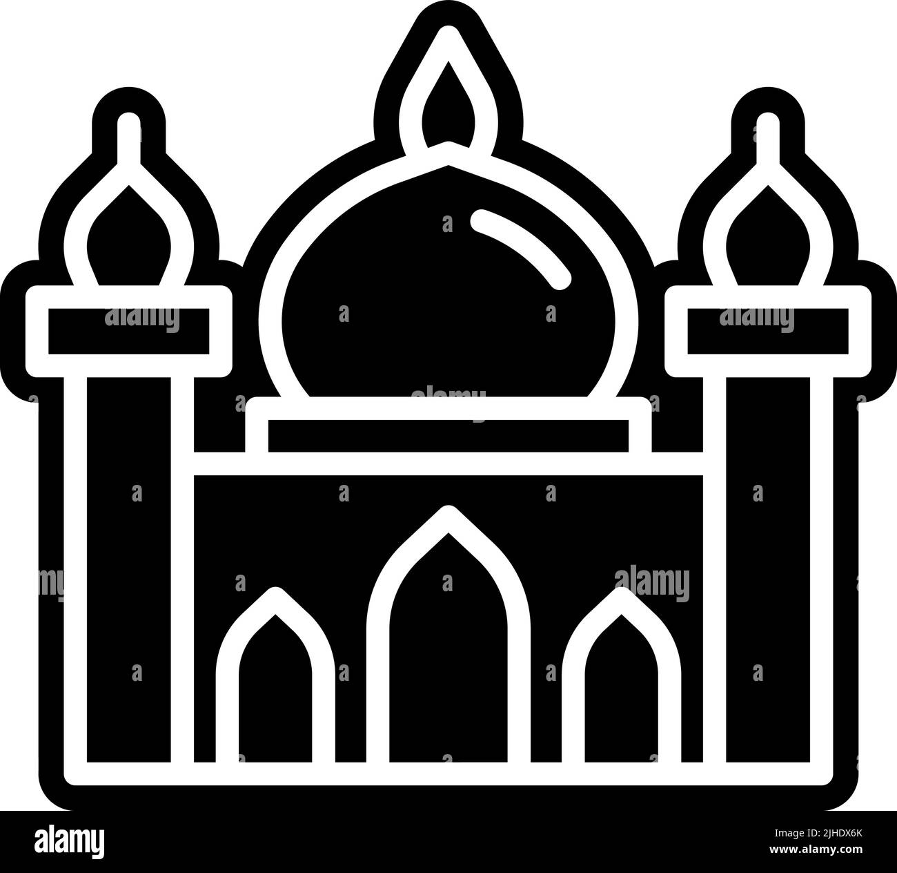 Temples mosque Stock Vector Image & Art - Alamy
