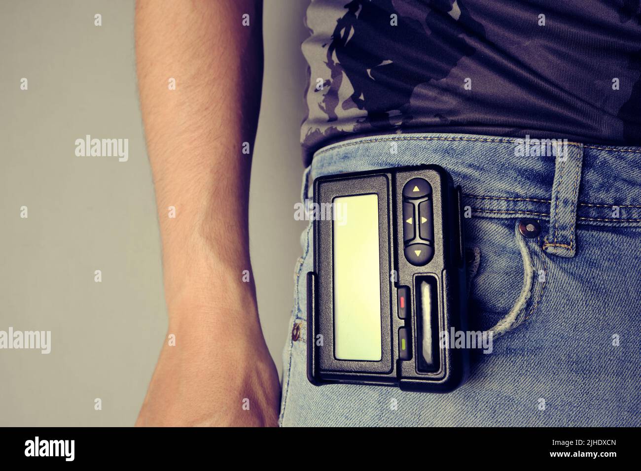 Pager electronic hi-res stock photography and images - Alamy