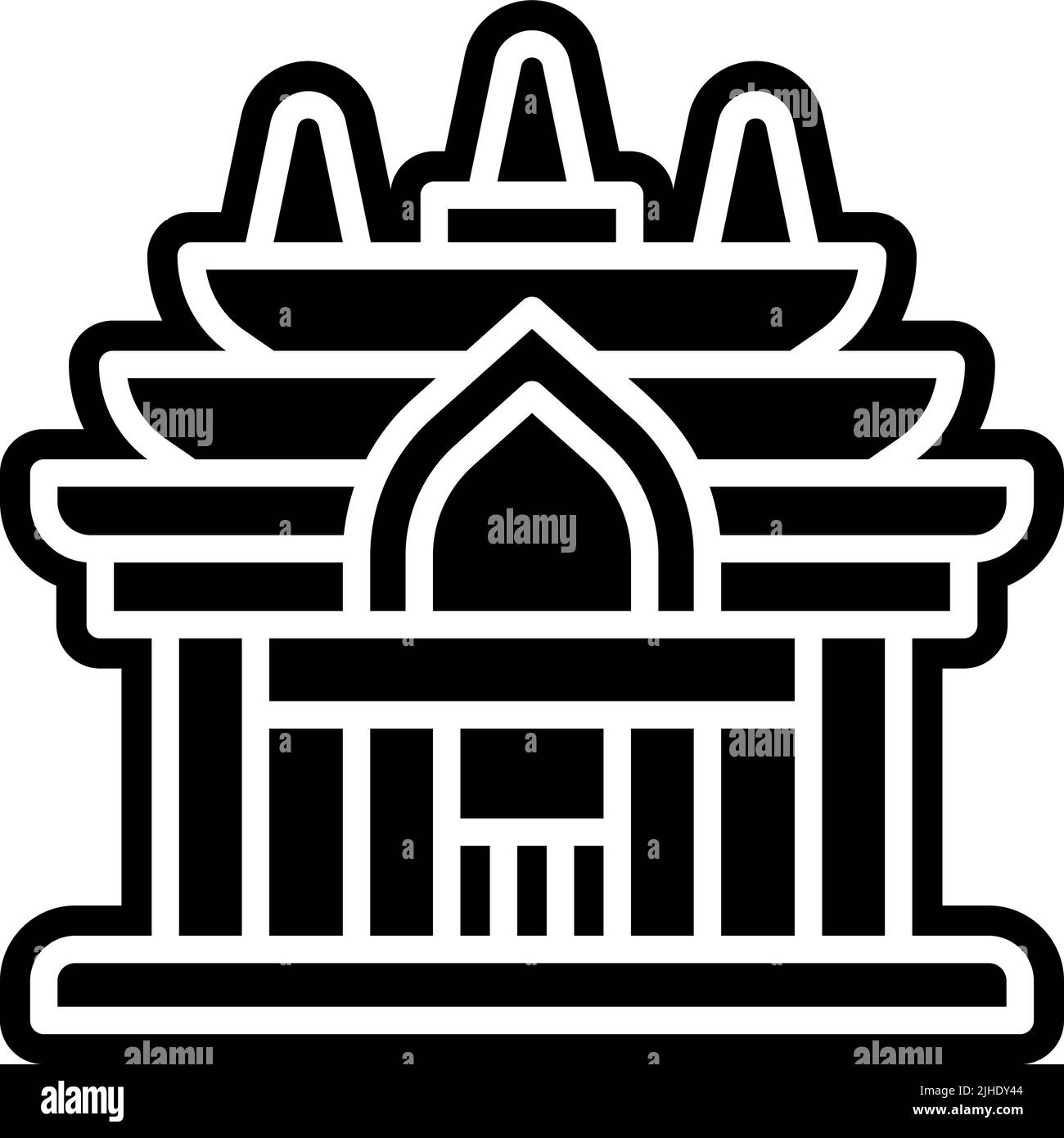 Temples sanctuary Stock Vector Image & Art - Alamy