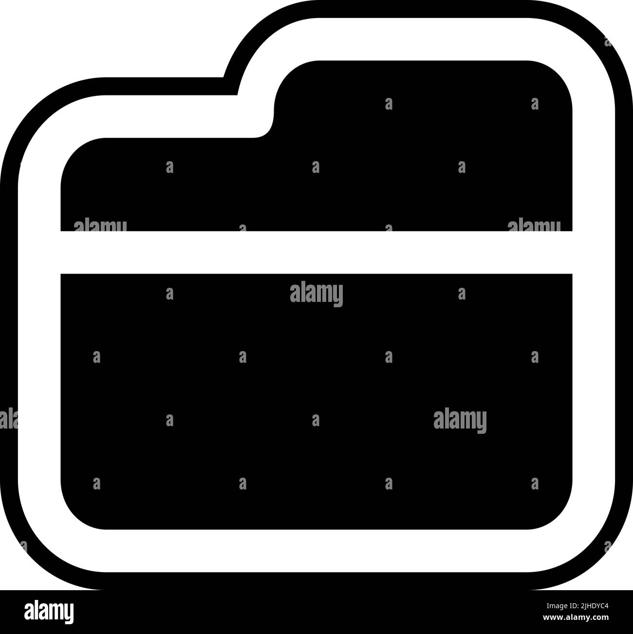 User interface folder Stock Vector Image & Art - Alamy