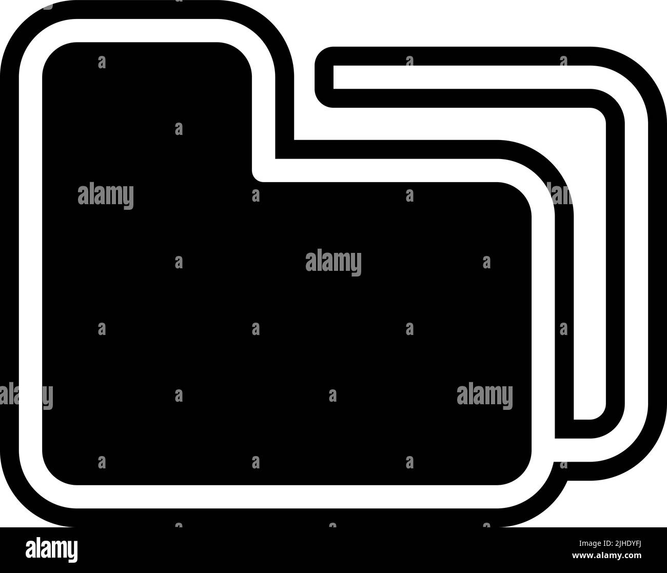 User interface folder Stock Vector Image & Art - Alamy