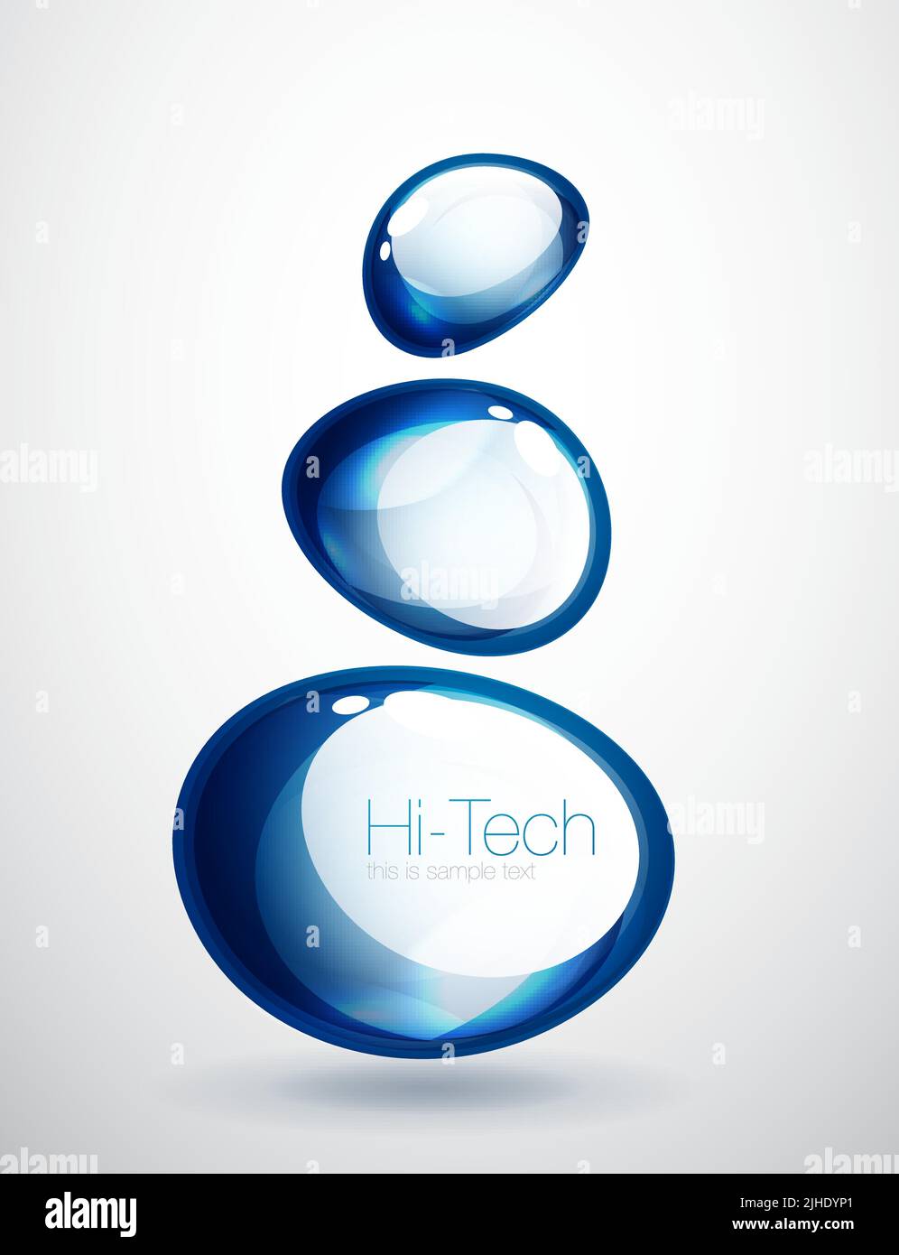 Abstract vector smooth glossy shapes Stock Vector Image & Art - Alamy