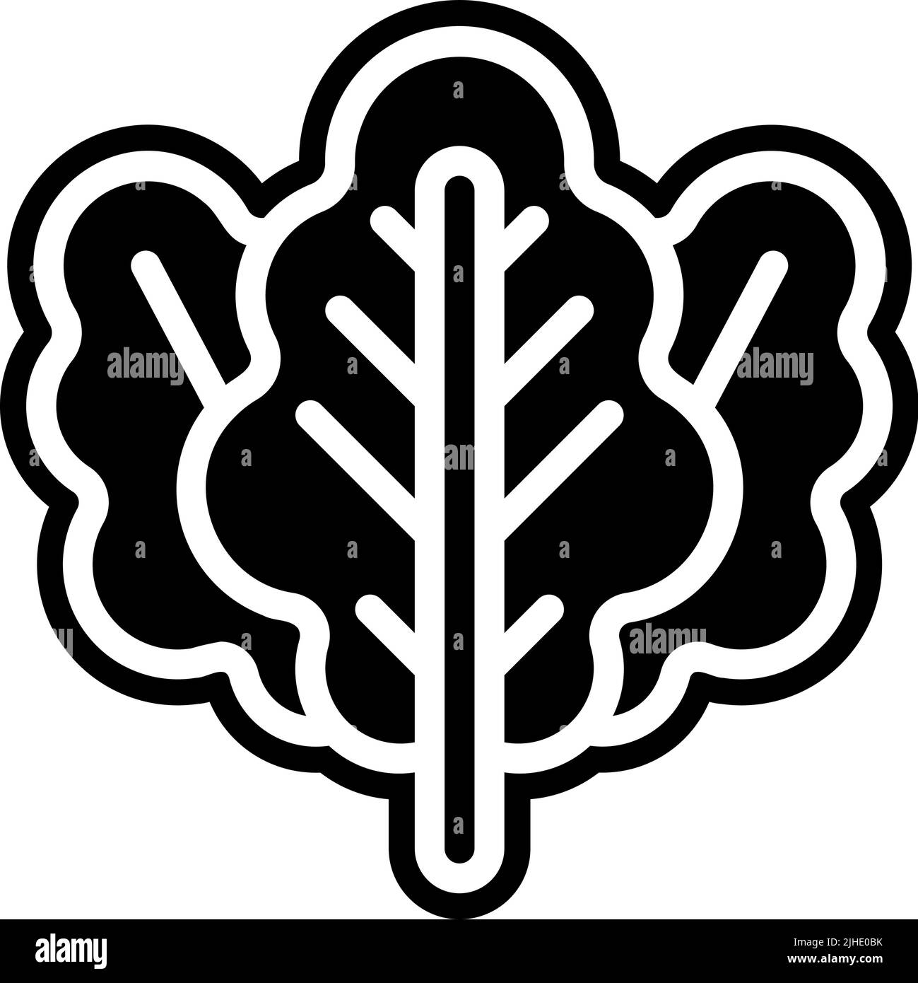 Arugula leafy green vegetable Stock Vector Images - Alamy