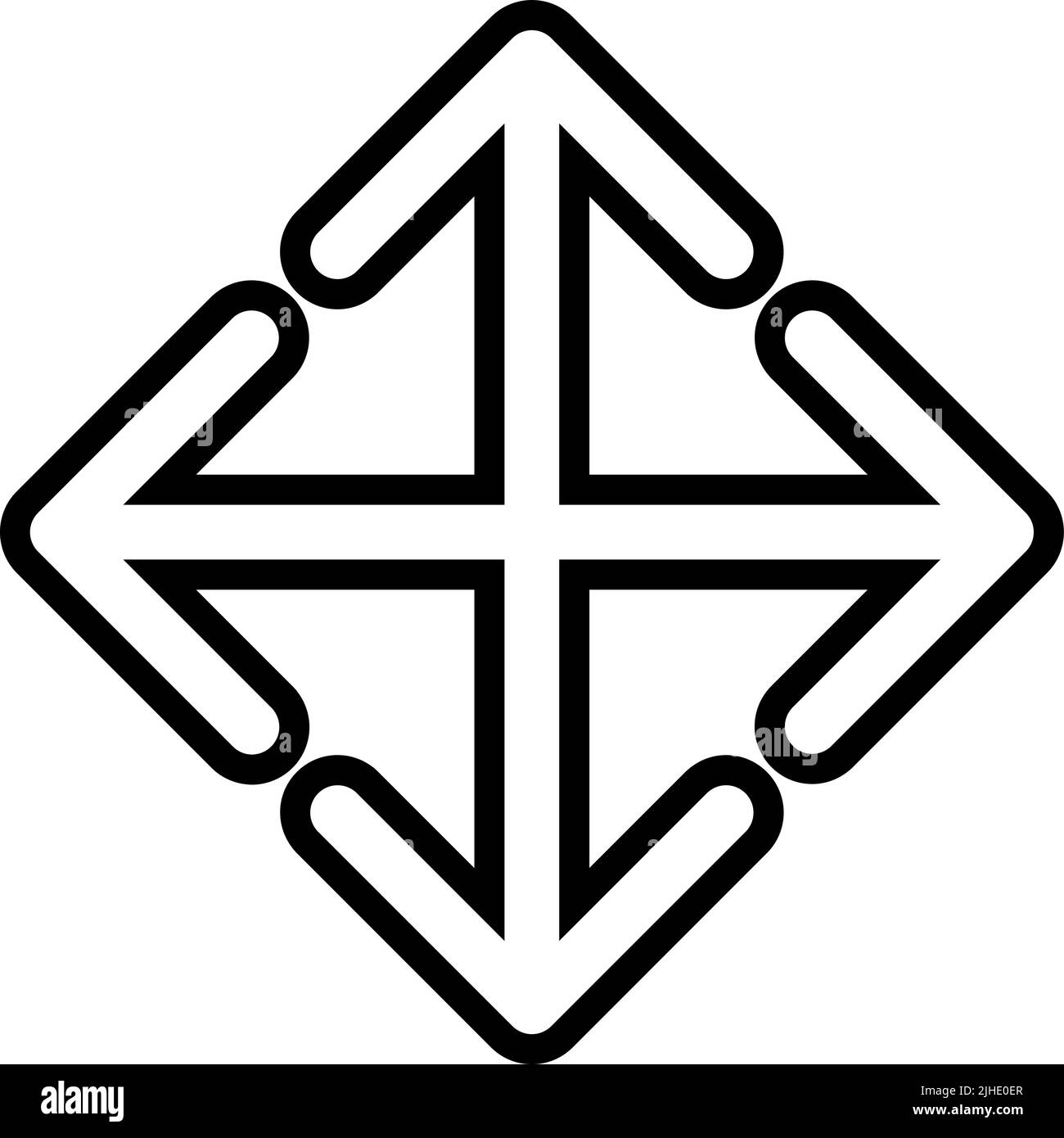 Web application arrows Stock Vector Image & Art - Alamy