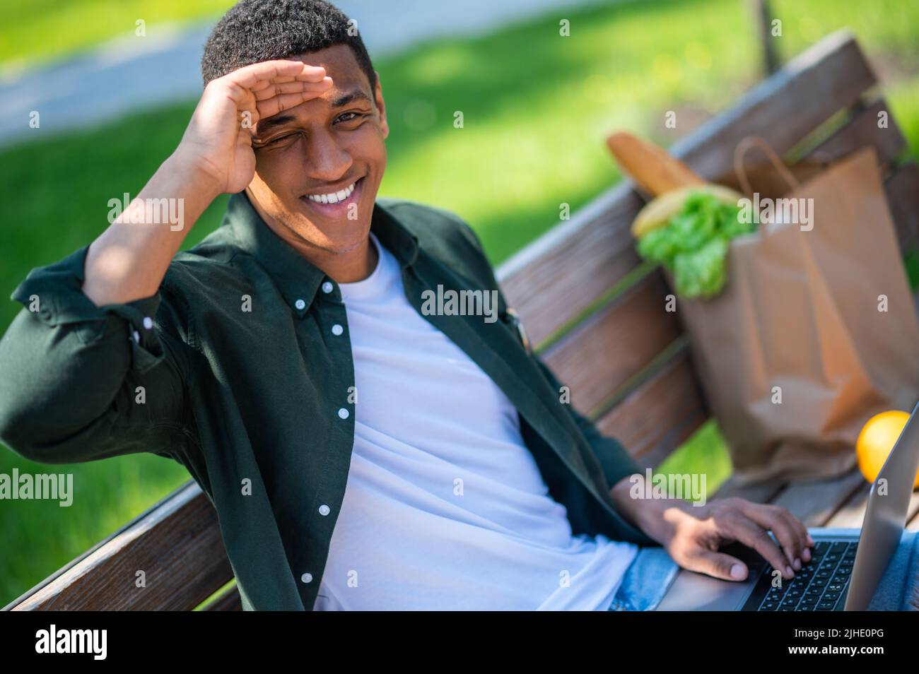 Forehead sight hi-res stock photography and images - Alamy