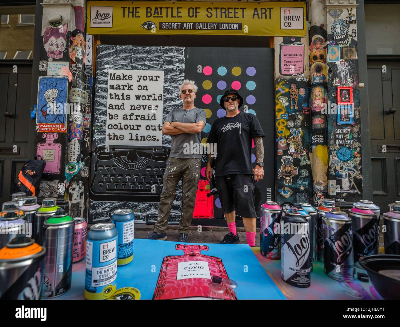 Battle of street art hi-res stock photography and images - Alamy