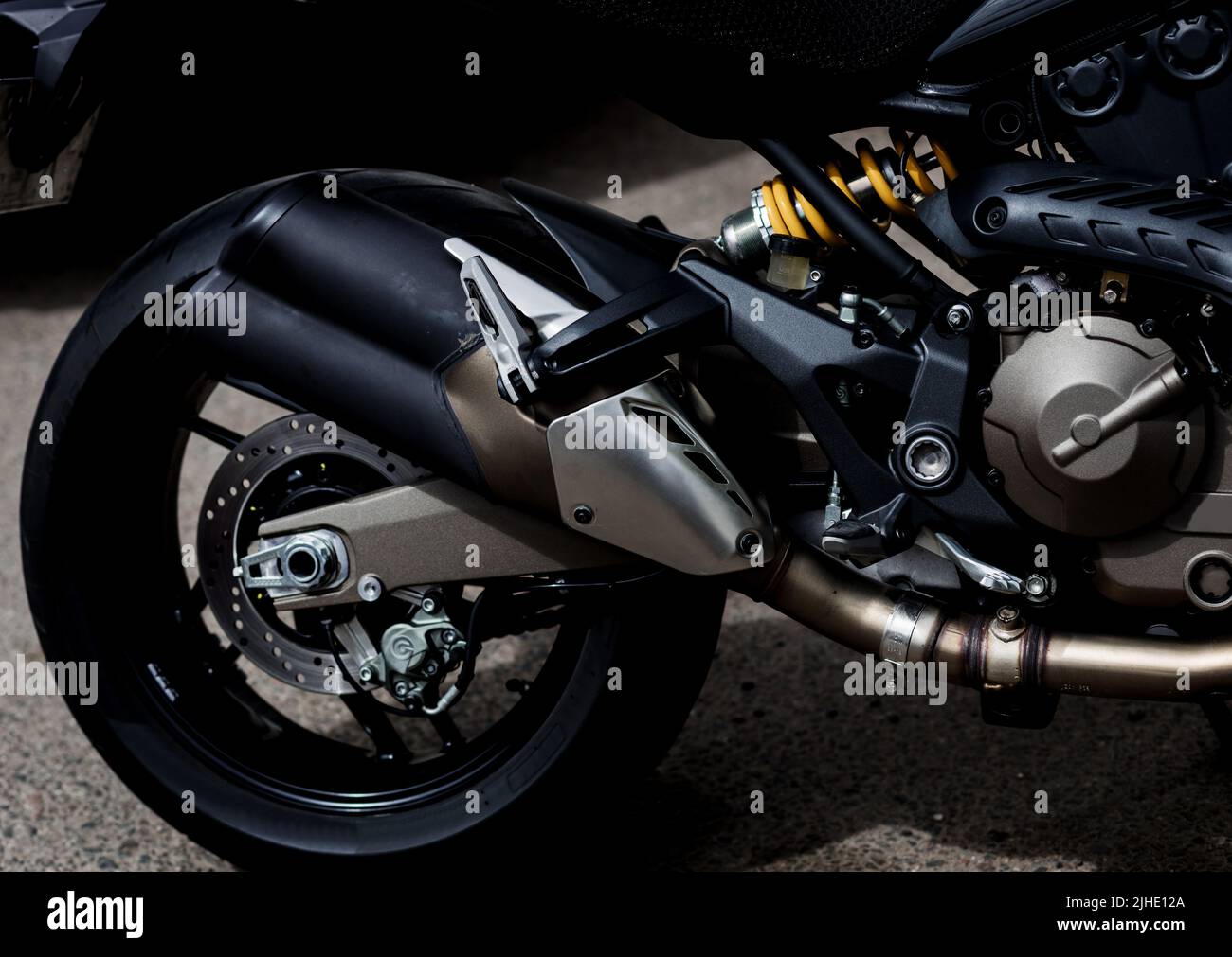 Motorcycle parts hi-res stock photography and images - Alamy