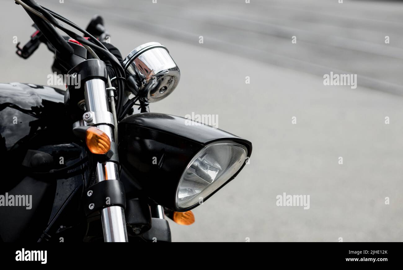 Light motorcycles. classic motorbike. stylish bike Stock Photo - Alamy