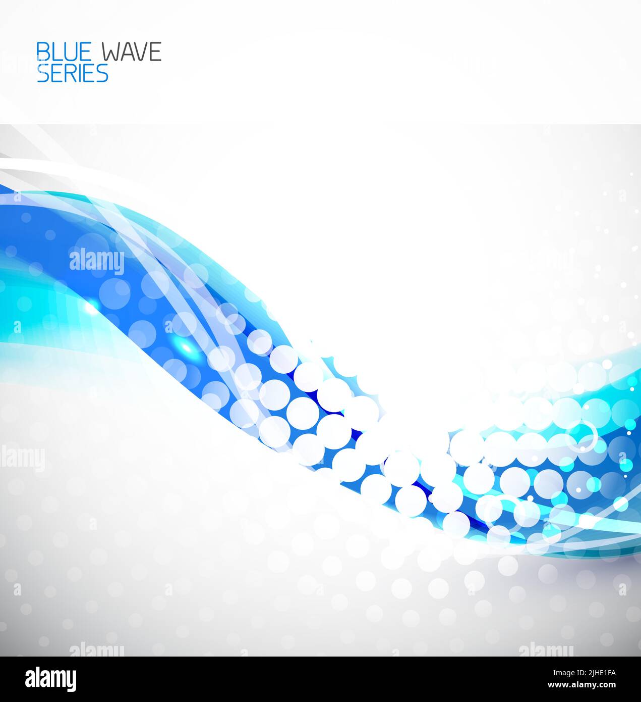Blue abstract clean wave background Stock Vector Image & Art - Alamy