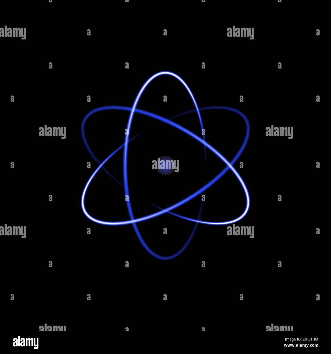 Atom symbol, abstract vector illustration Stock Vector Image & Art - Alamy