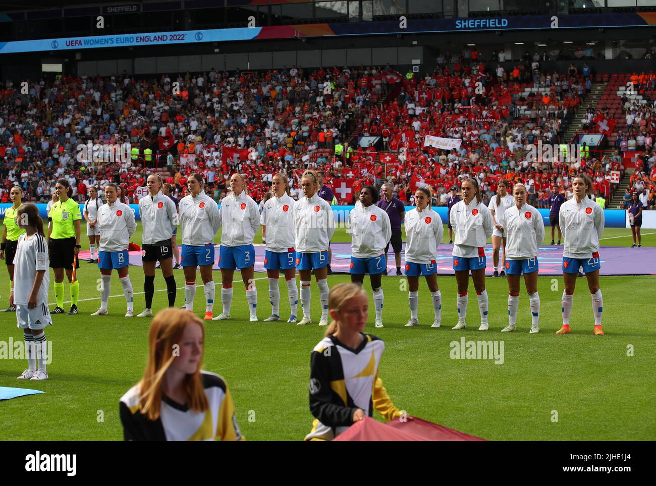 Netherlands team line up hi-res stock photography and images - Alamy