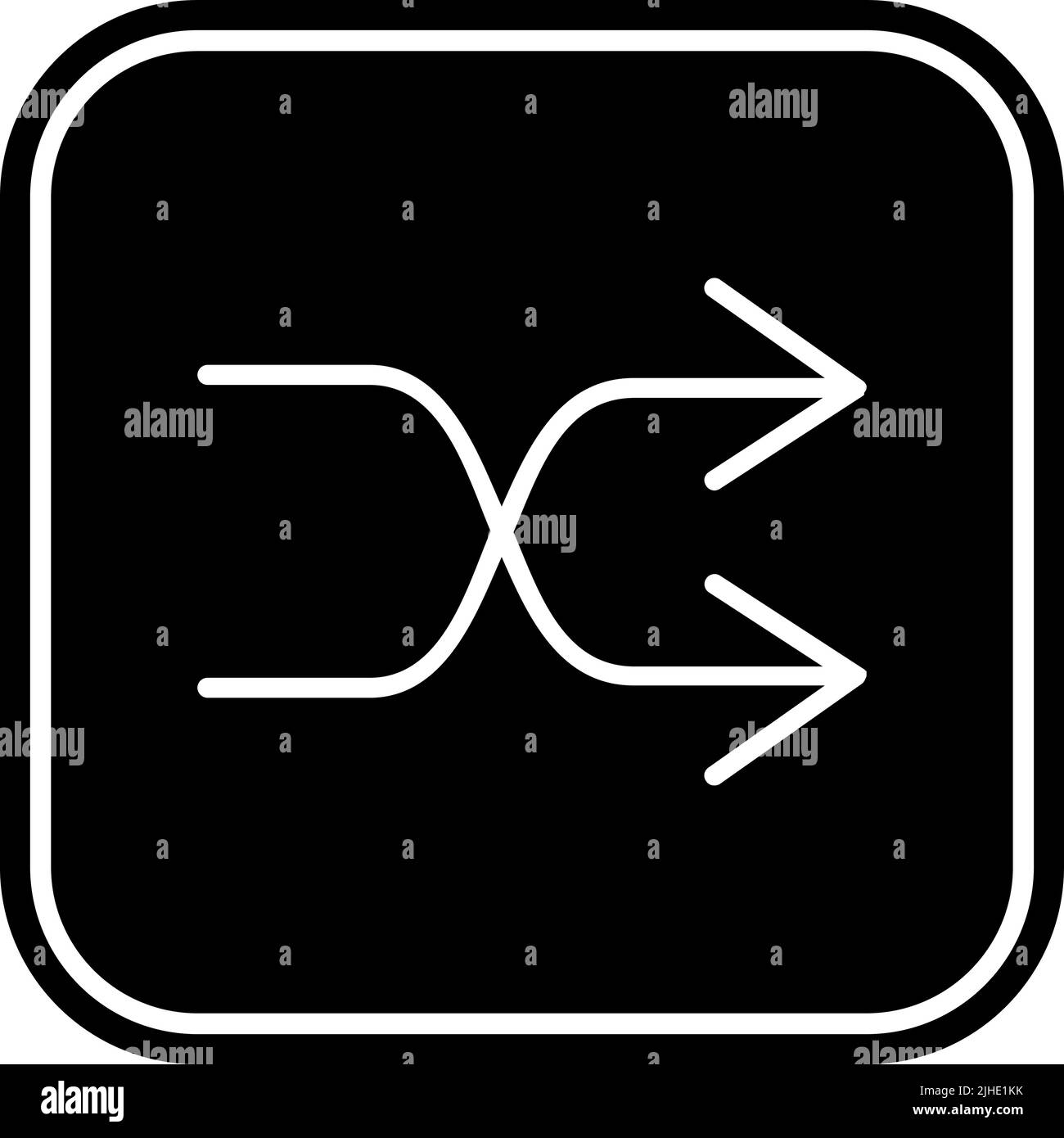 Shuffle play Stock Vector Images - Alamy