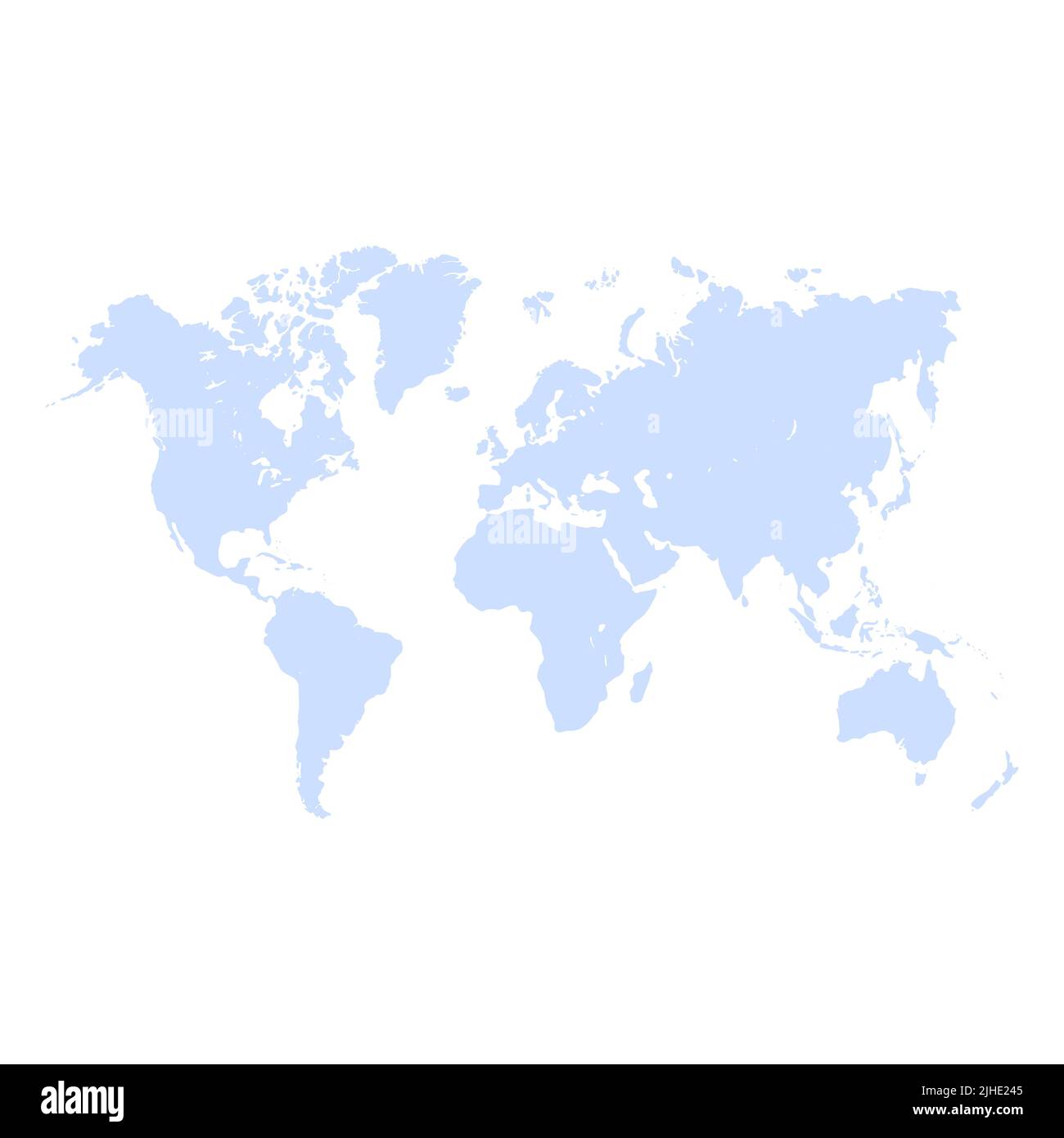 World map icon isolated on white background. Vector illustration Stock ...