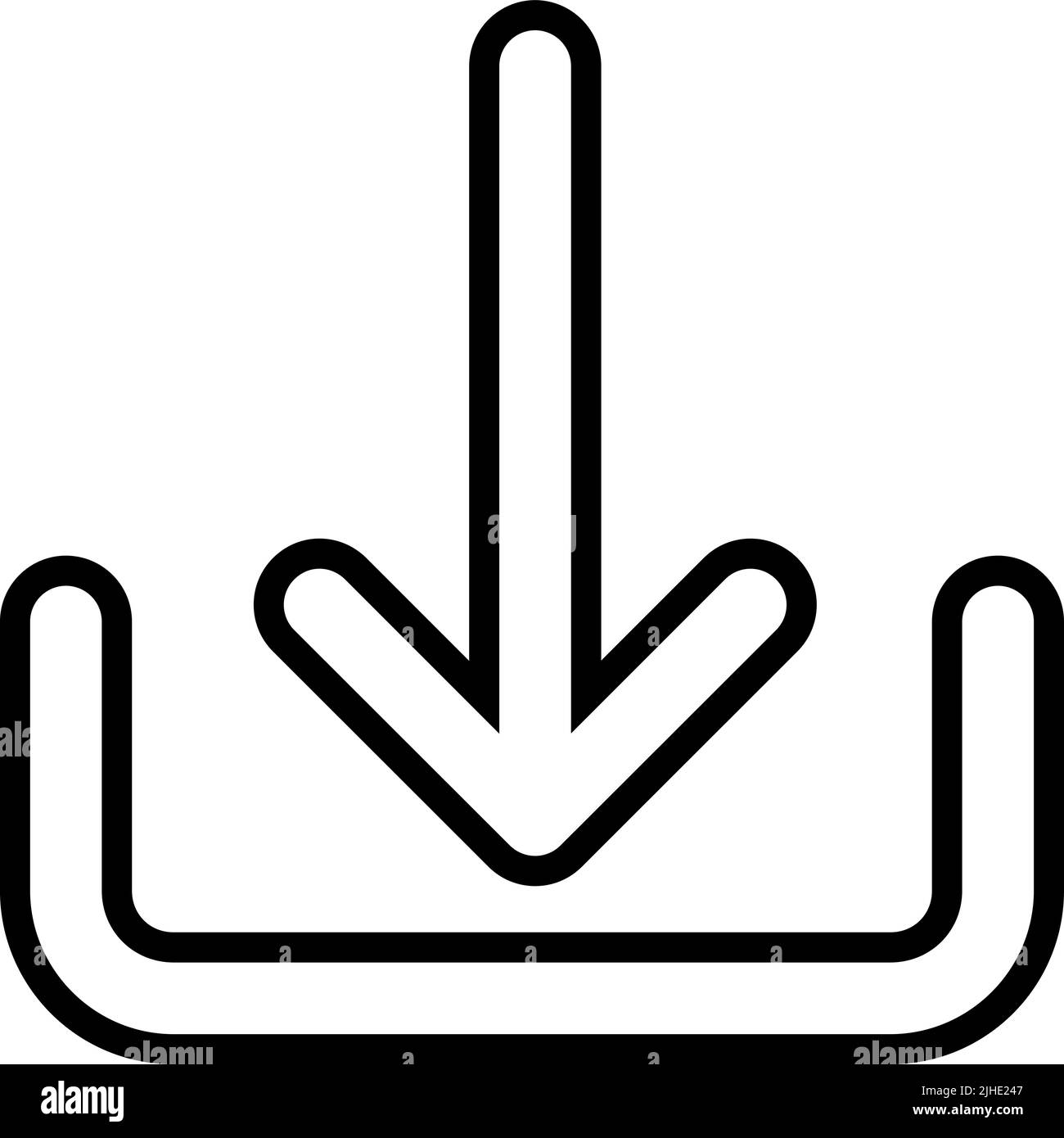 User interface download Stock Vector Image & Art - Alamy