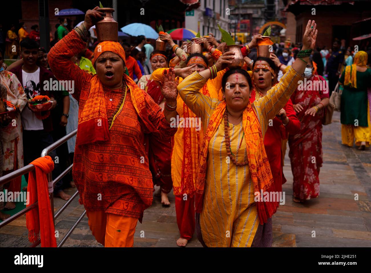 Month of shrawan hi-res stock photography and images - Alamy