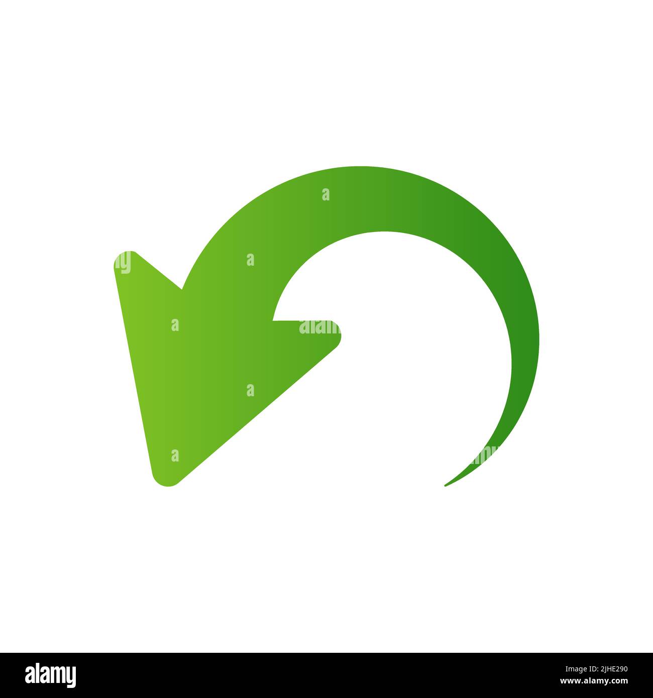 Arrow pointer icon isolated on white background. Vector illustration ...