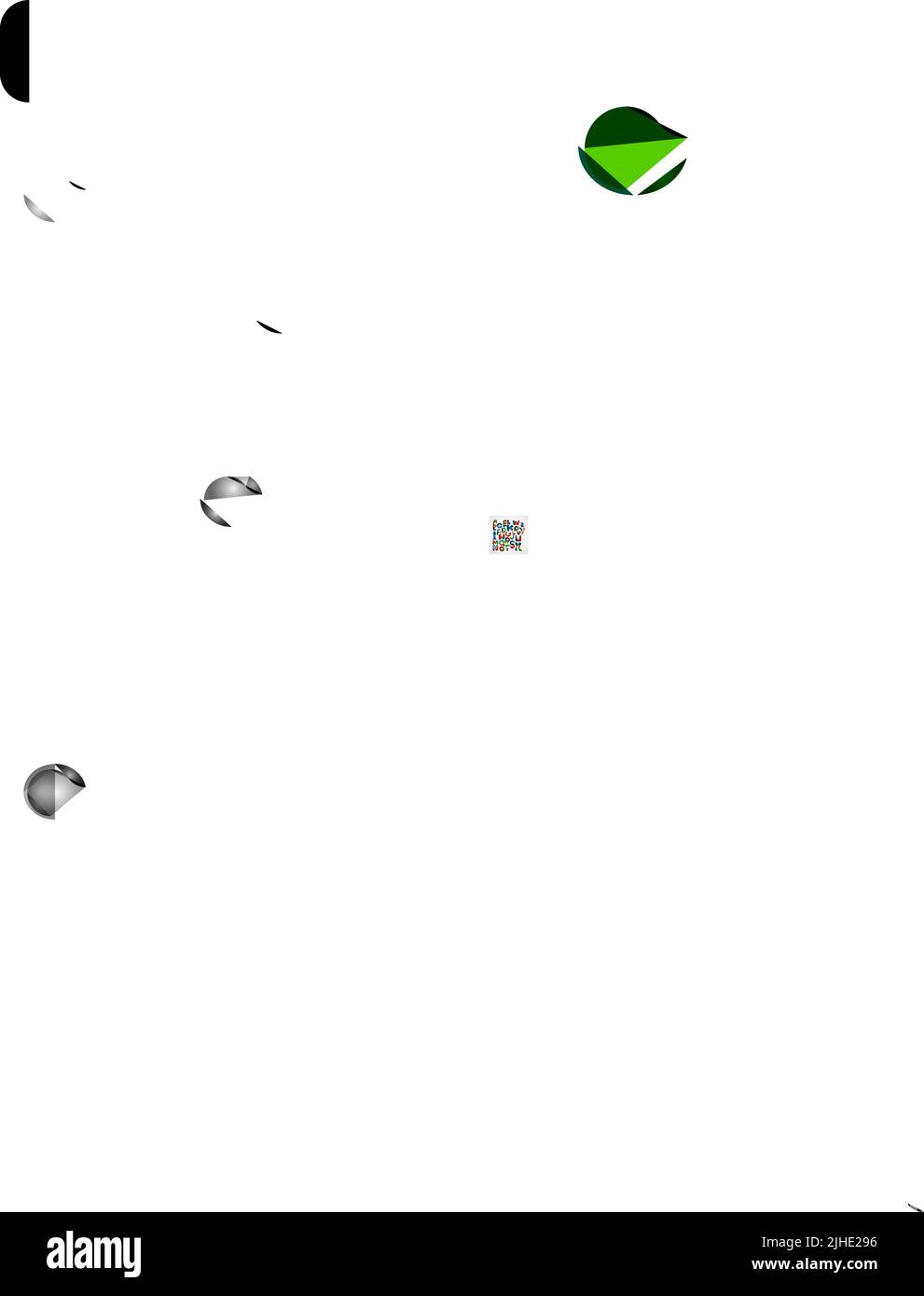 Collection of alphabet letters logos design elements. Business abstract ...