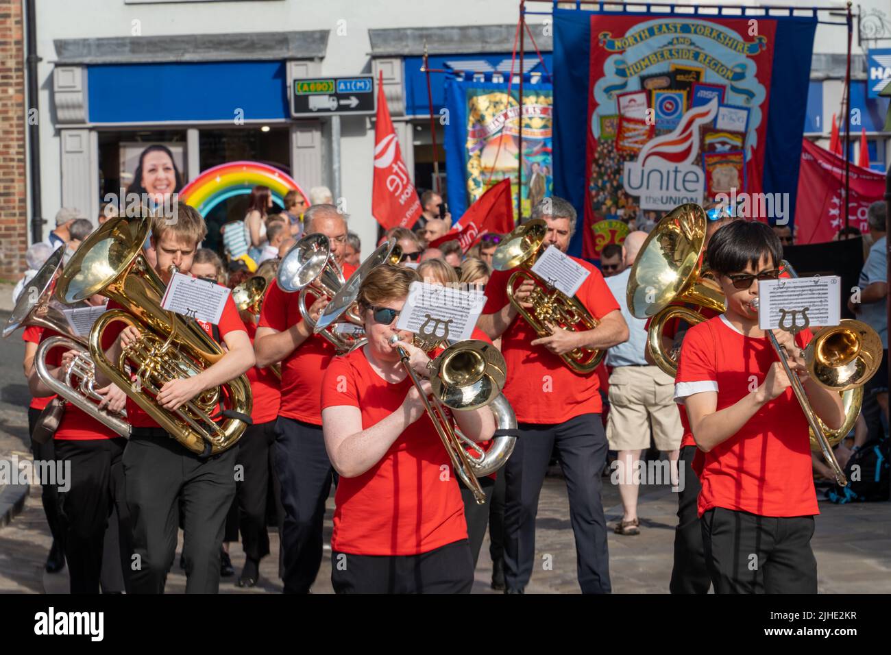 Brass band banner hi-res stock photography and images - Alamy