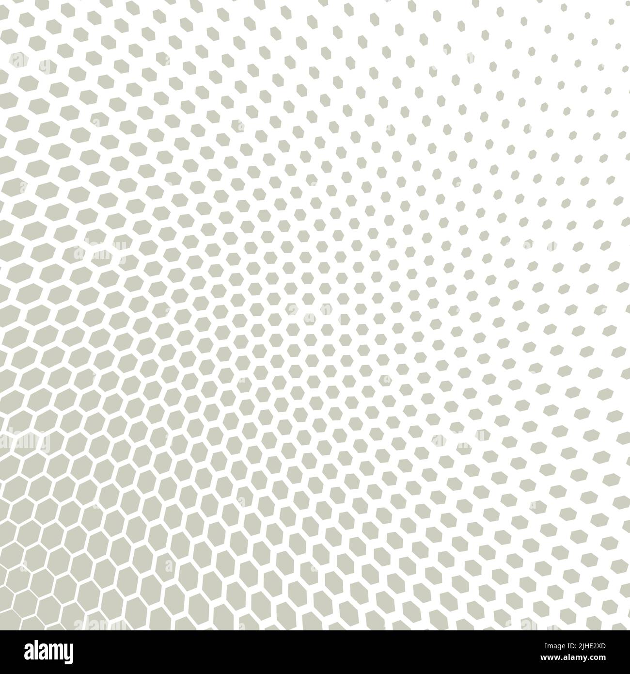 Abstract hexagonal halftone background. Vector illustration Stock ...
