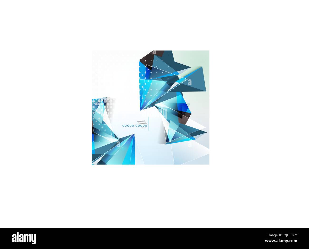 Vector triangle geometric shape background Stock Vector Image & Art - Alamy