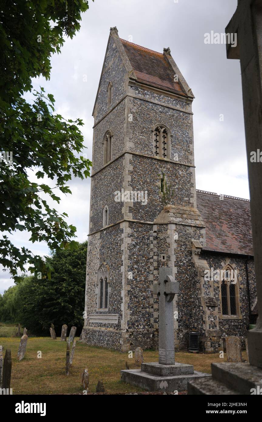 St Ethelbert Church, Wretham, Norfolk Stock Photo - Alamy