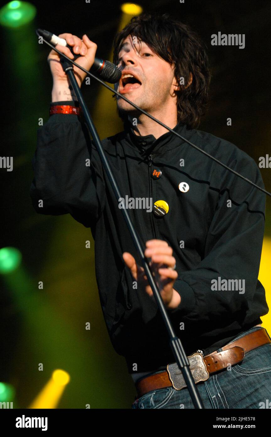 Lead singer charlatans tim burgess hi-res stock photography and images ...
