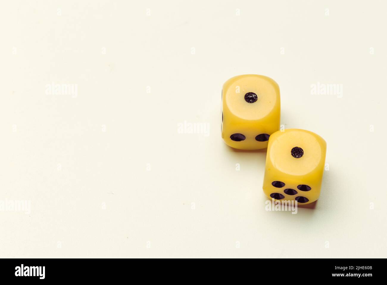 dice isolated on white background Stock Photo - Alamy