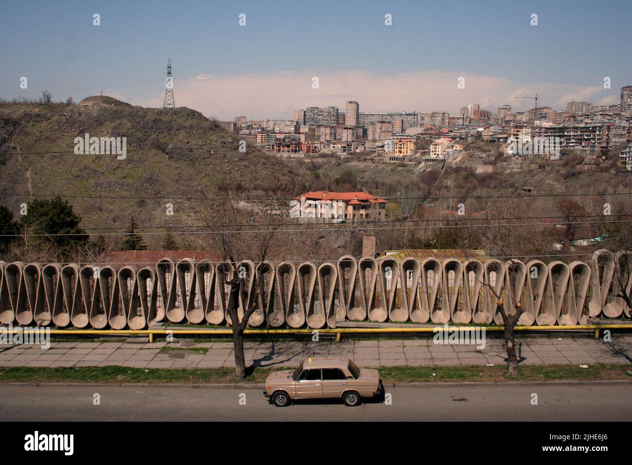 Retro yerevan city hi-res stock photography and images - Alamy