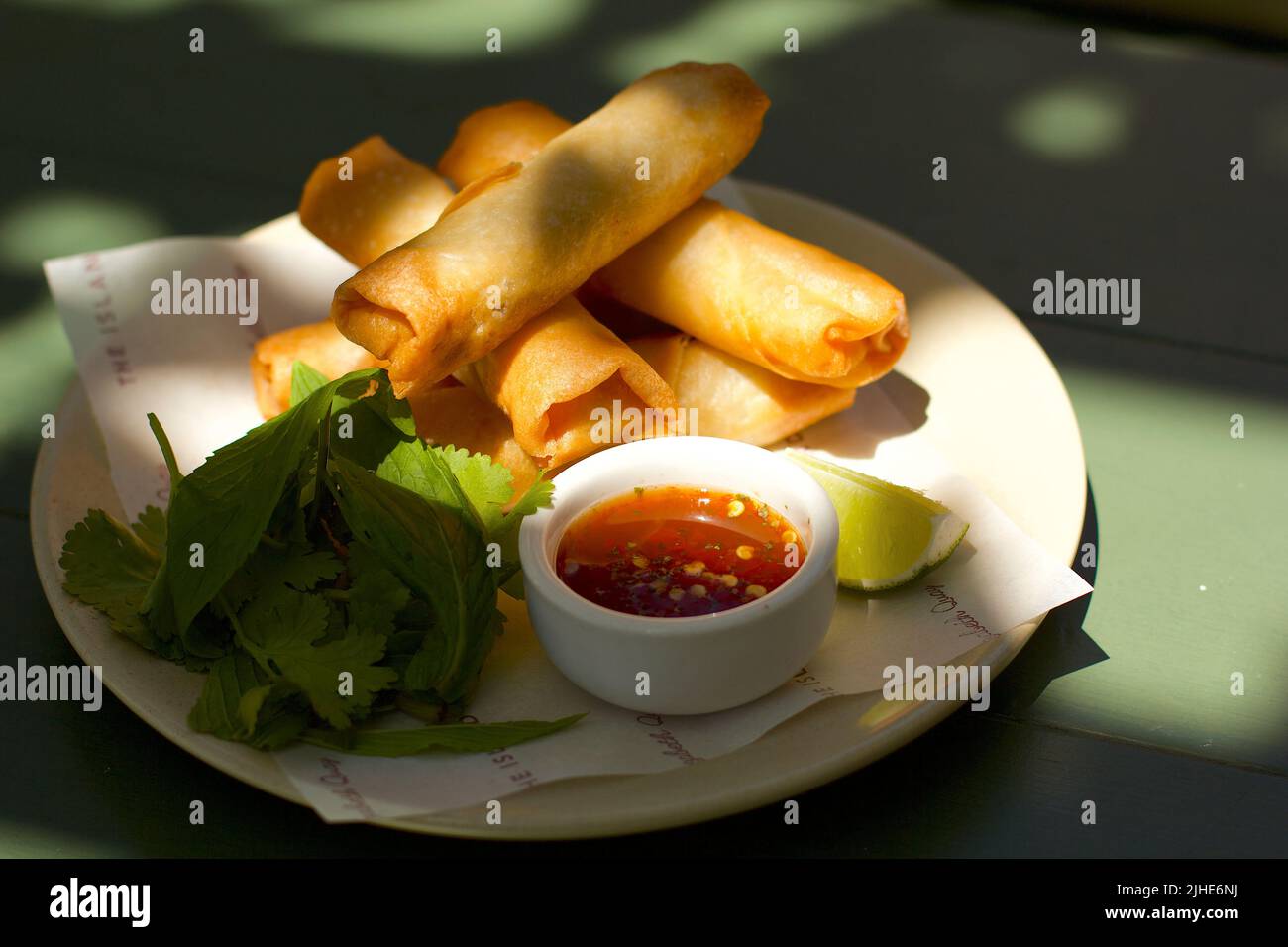 Asian traditional spring rolls hi-res stock photography and images - Alamy