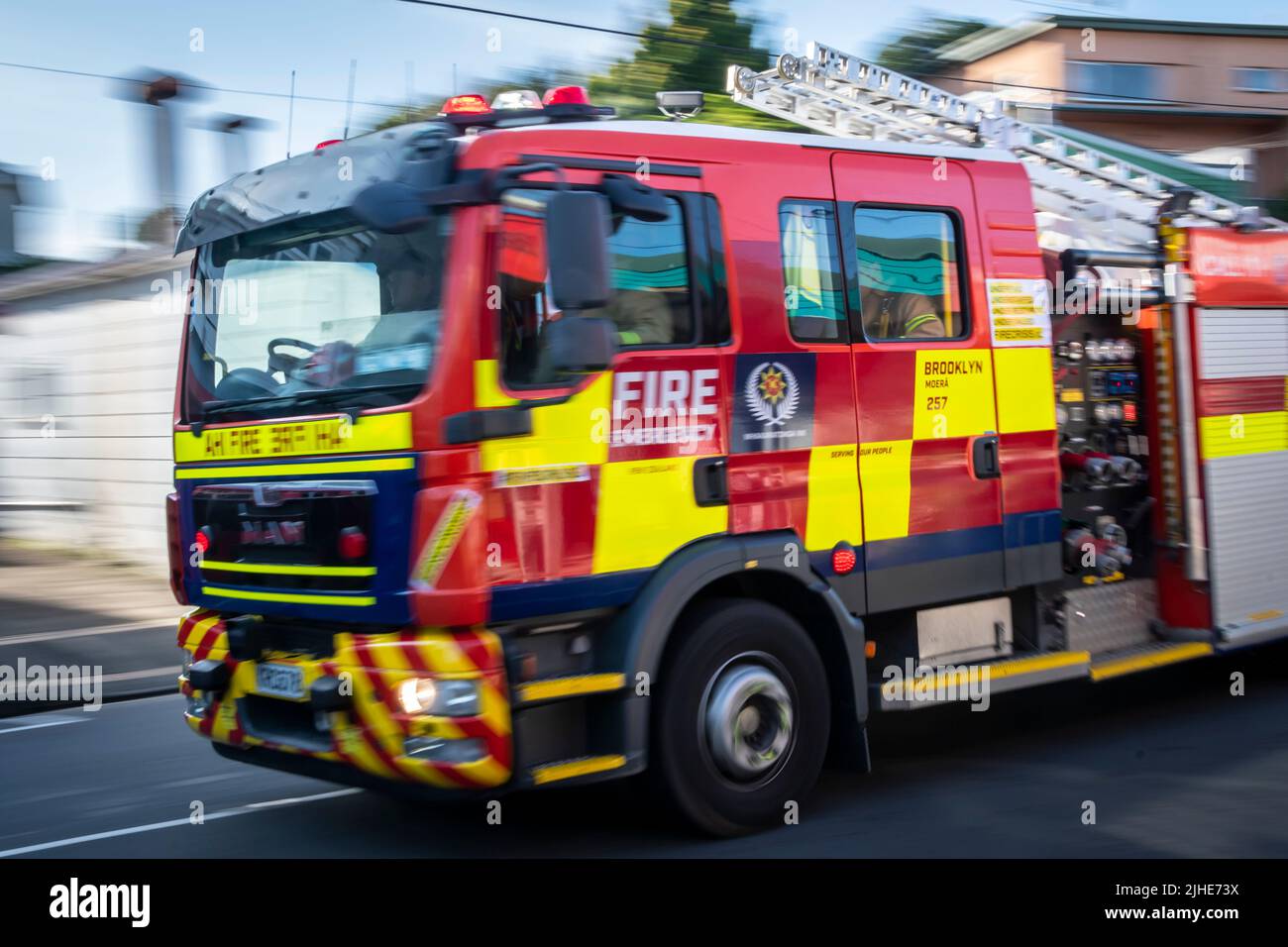 New zealand fire engine hi-res stock photography and images - Alamy