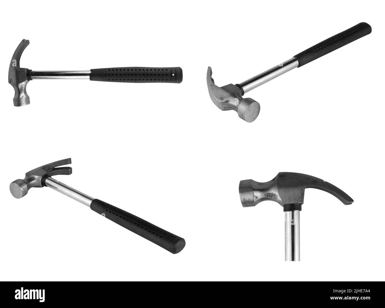 hammer set isolated on white background Stock Photo - Alamy