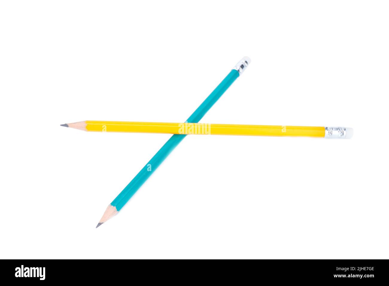 Pencil isolated on white Stock Photo - Alamy