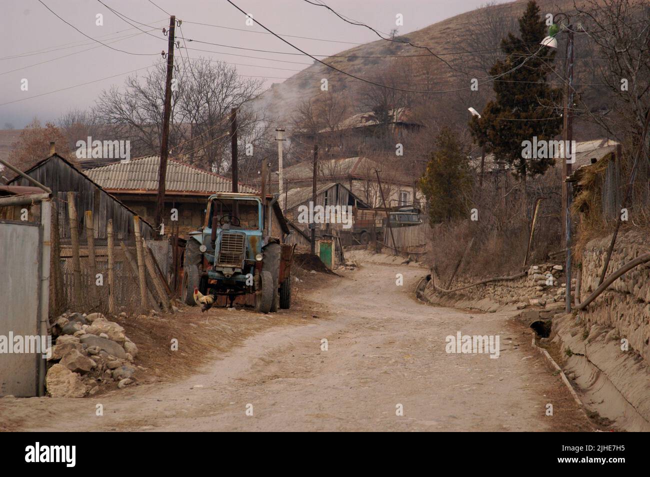 A view of an old Ijevan town in Armenia Stock Photo - Alamy