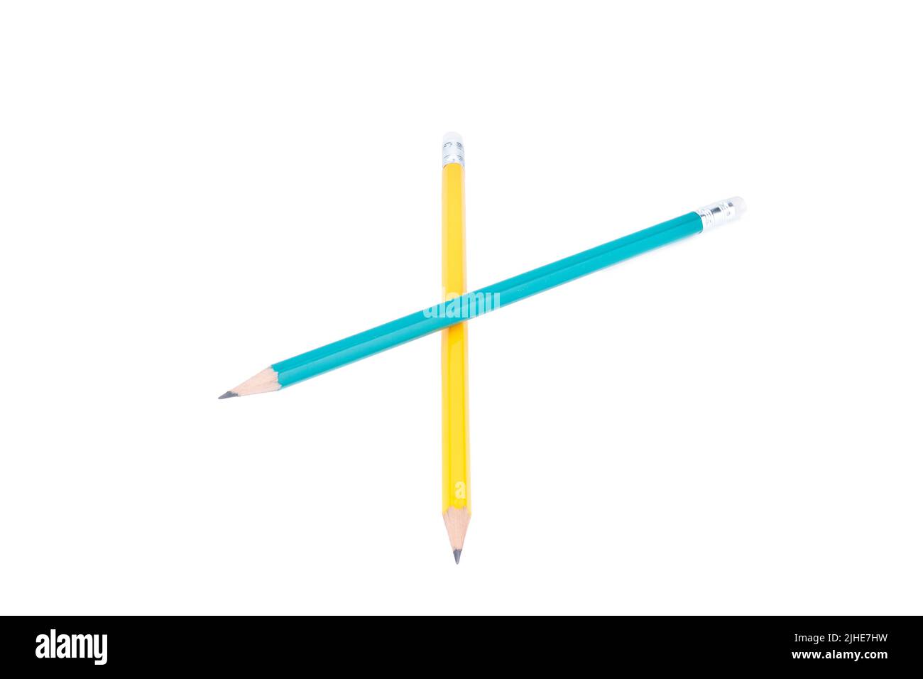 Pencil isolated on white Stock Photo - Alamy
