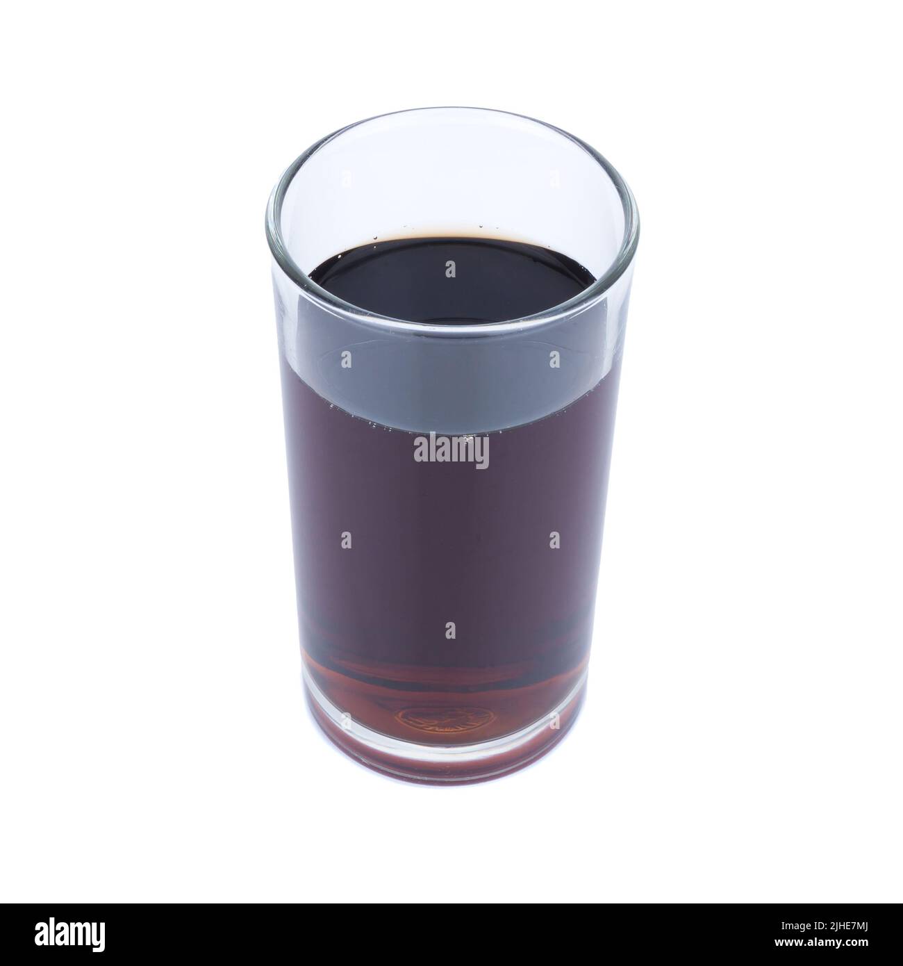 Refreshing glass of coke Cut Out Stock Images & Pictures - Alamy
