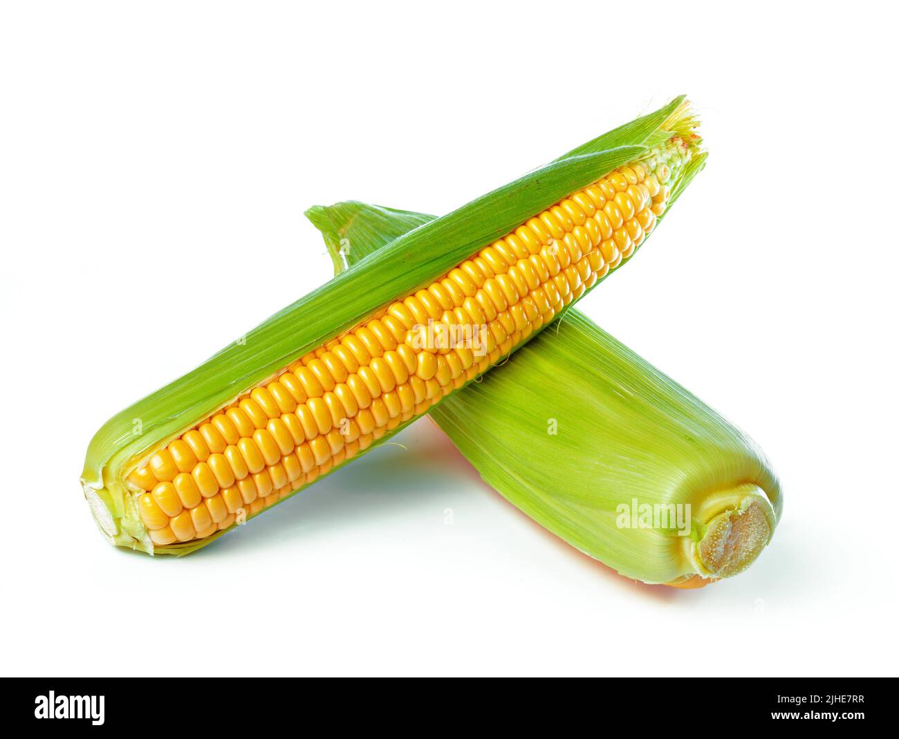 corn isolated on white background Stock Photo - Alamy