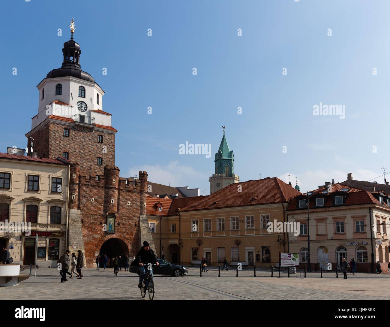 Medieval royal castle in Lublin. Poland Stock Photo - Alamy