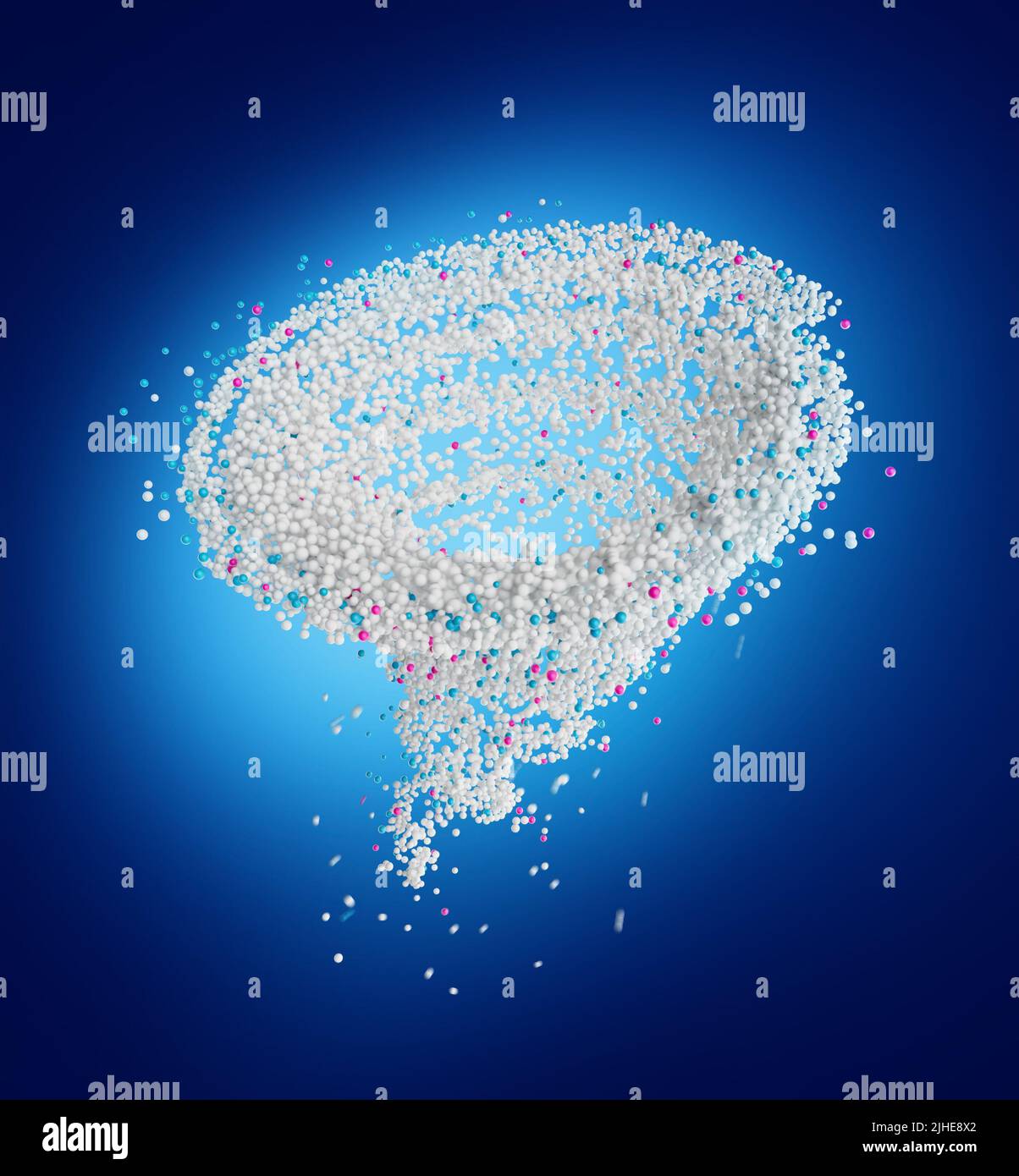 A detergent powder spinning in the air Stock Photo - Alamy