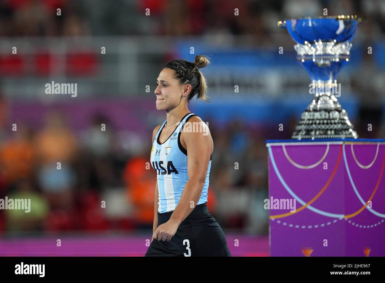 Agustina Gorzelany of Argentina during the FIH Women’s World Cup Final ...