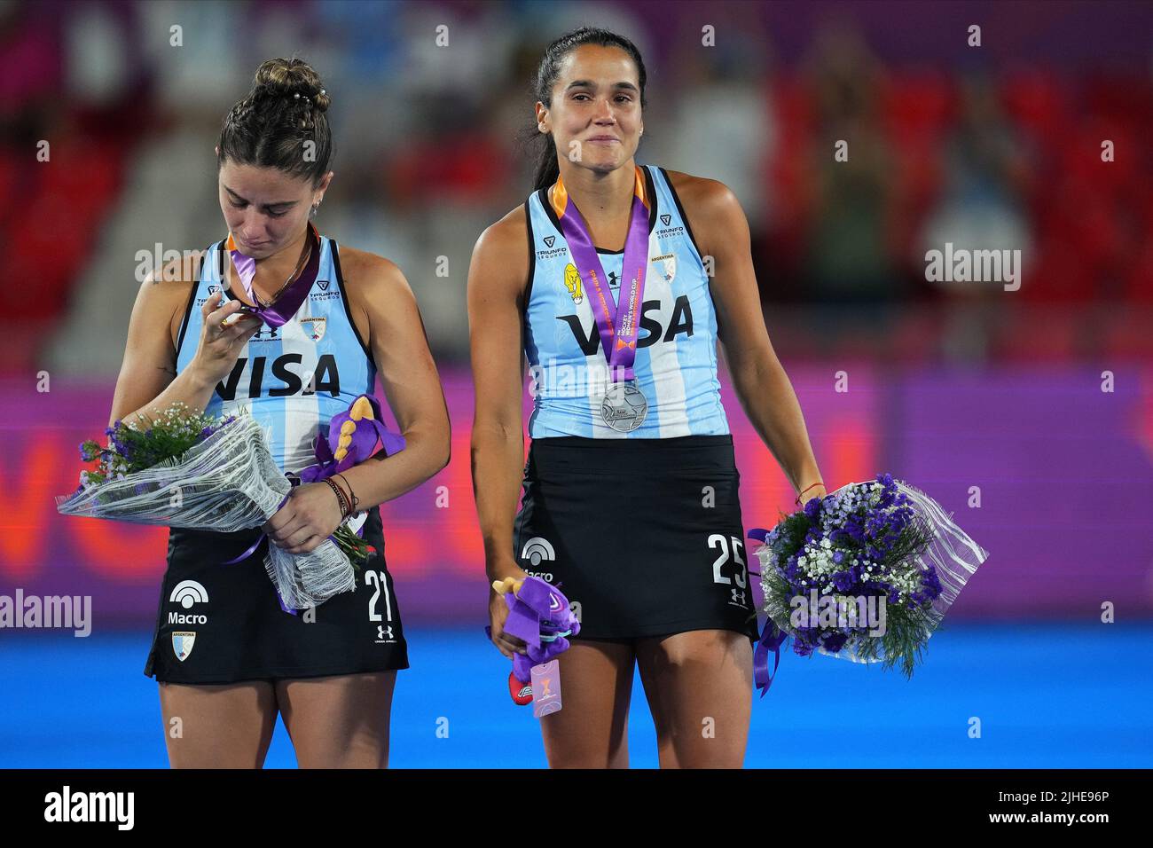 Victoria Granatto and Jimena during the FIH Women’s World Cup Final ...