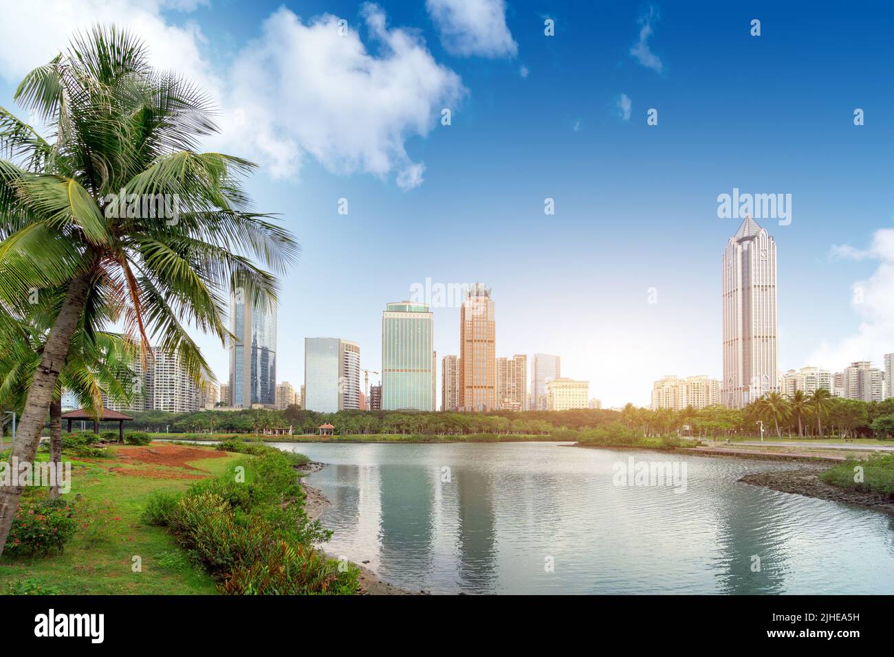 Haikou skyline hi-res stock photography and images - Alamy