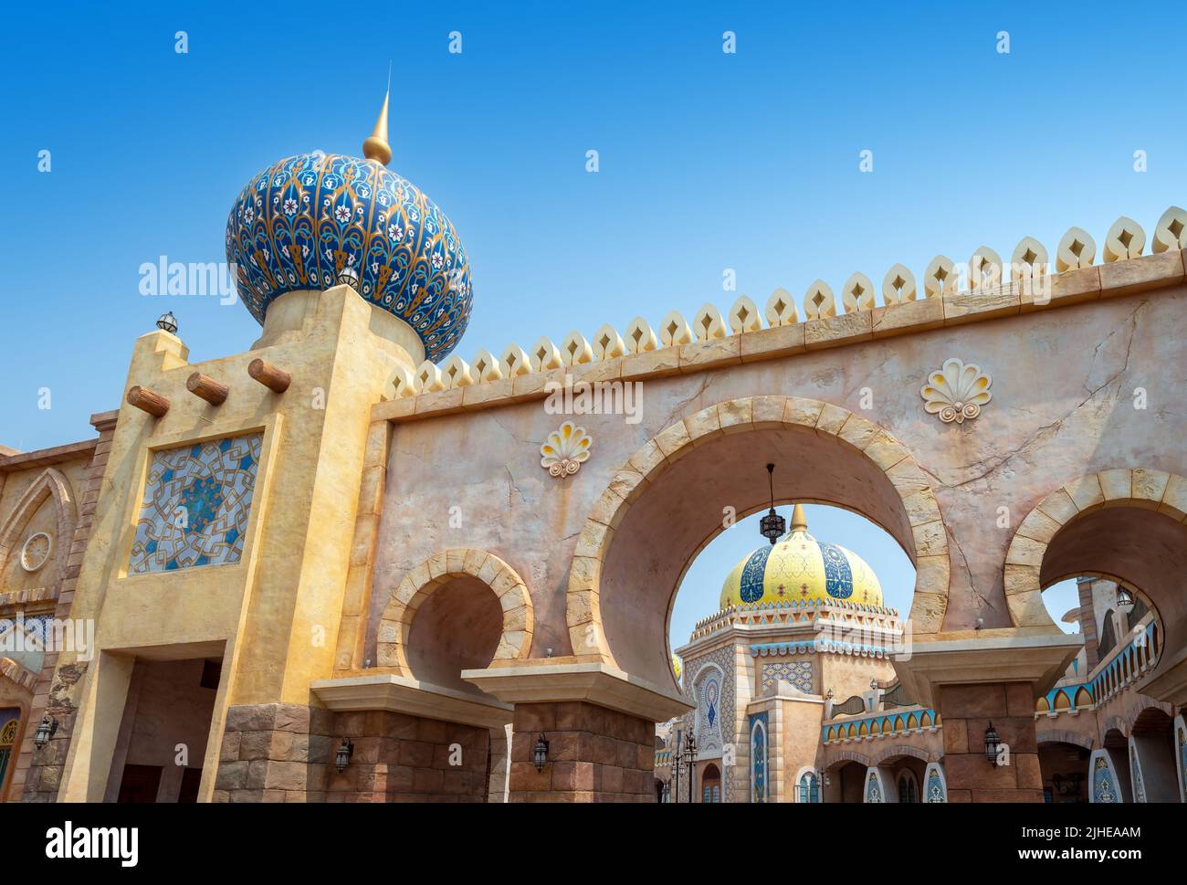 The exotic architecture on Haihua Island, Hainan, China Stock Photo - Alamy