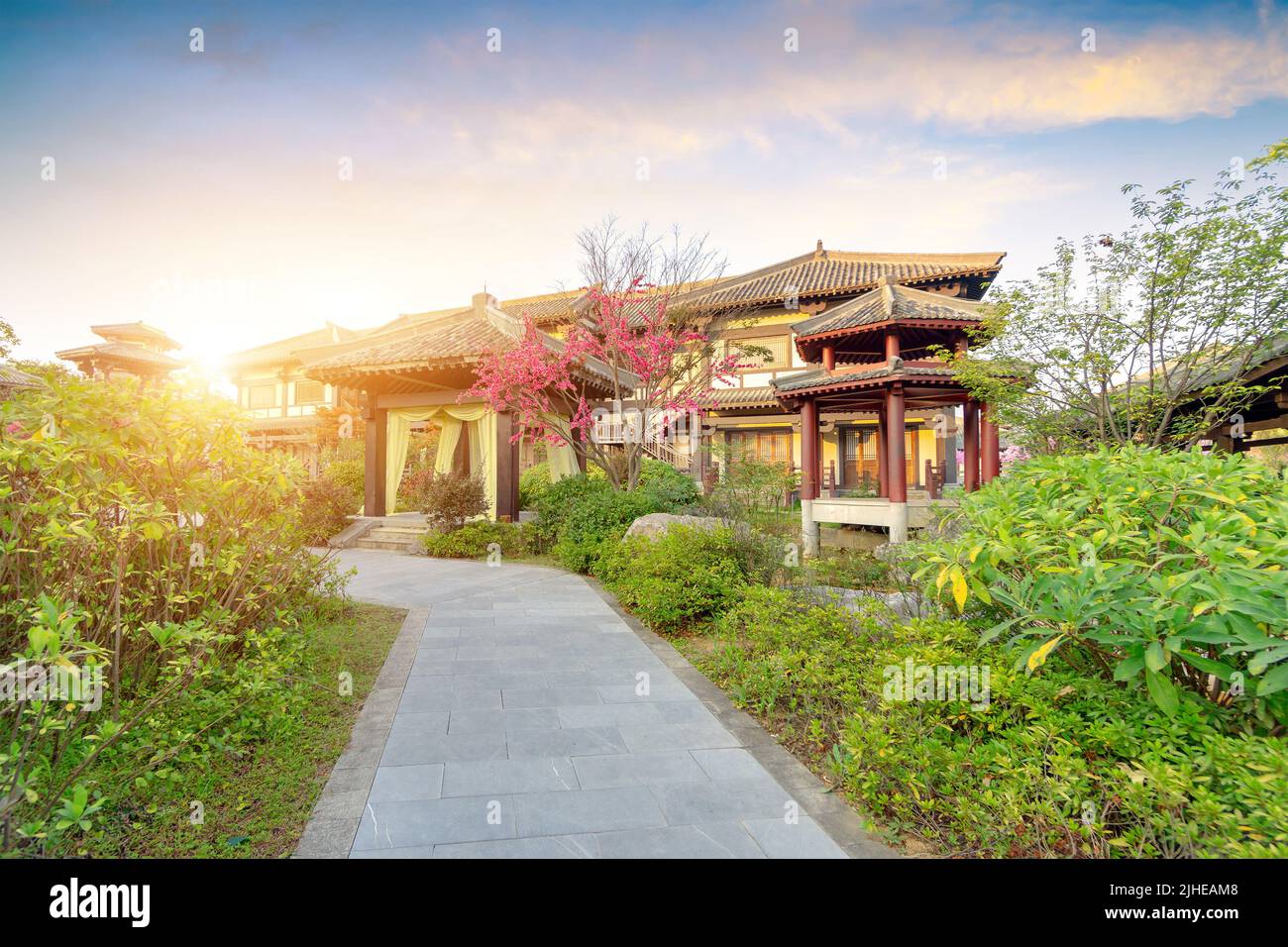 Qin and Han ancient city park, Guizhou, China Stock Photo - Alamy