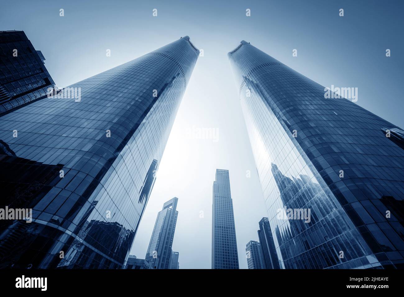 High rise skyscraper skyscrapers building buildings glass windows hi ...