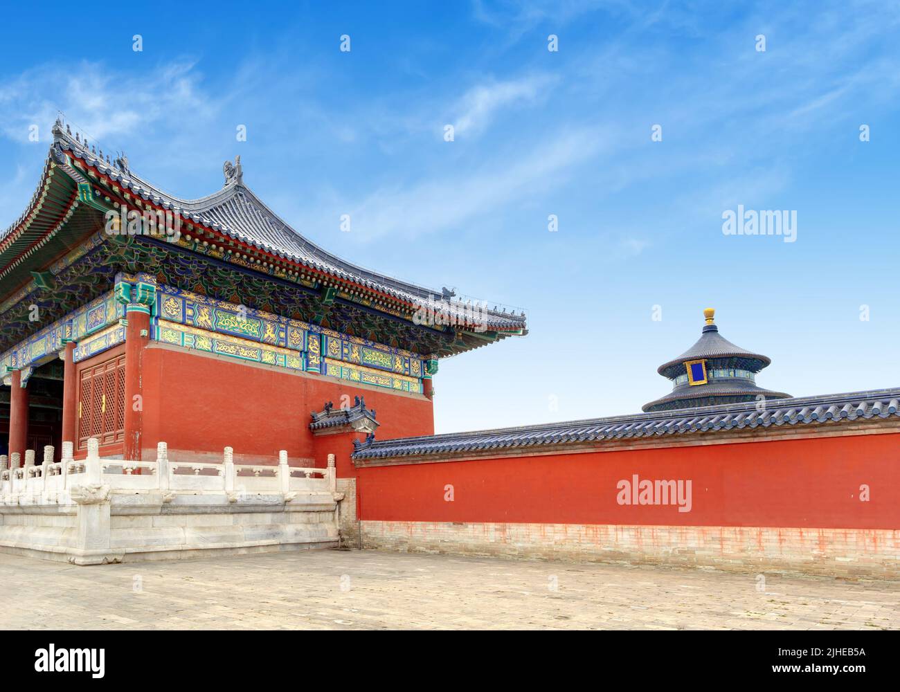 Chinese-style ancient architecture, Beijing, China Stock Photo - Alamy