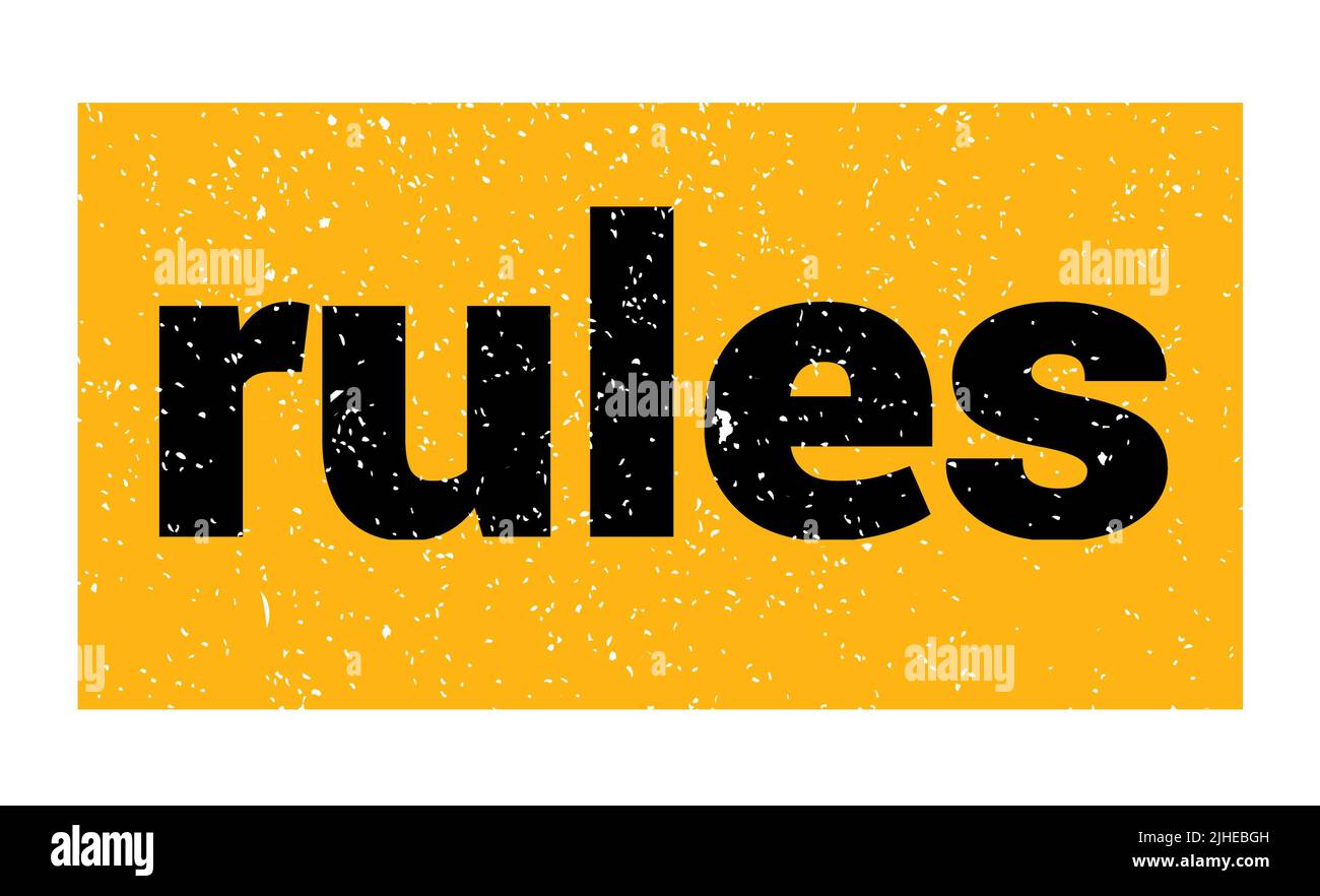 Rules stamp sign seal hi-res stock photography and images - Alamy
