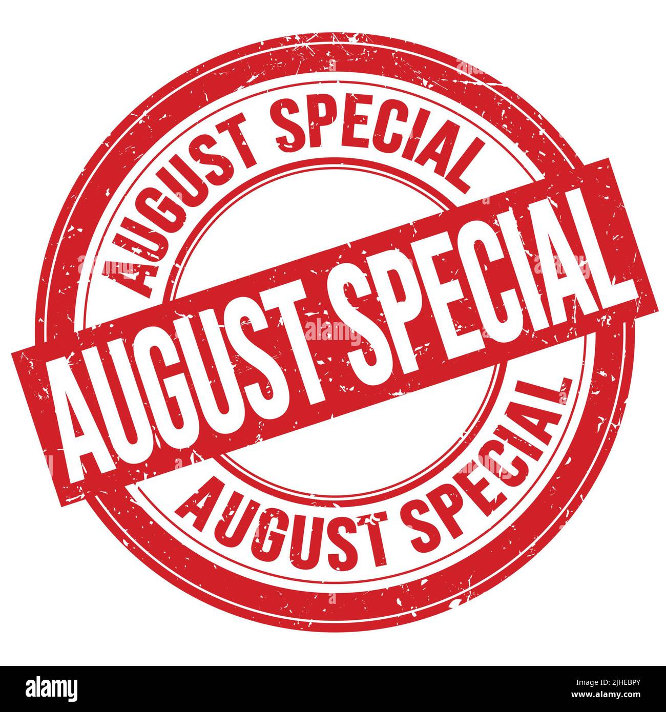 AUGUST SPECIAL text written on red round grungy stamp sign Stock Photo ...