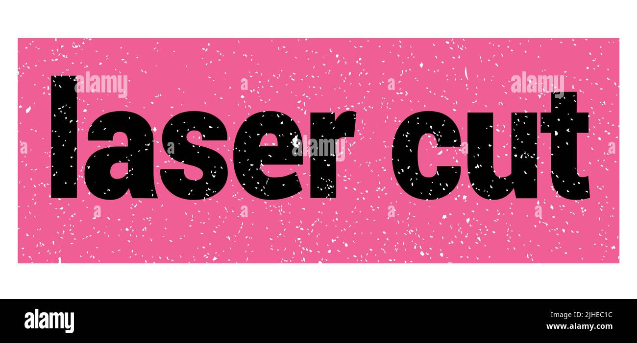 Laser cut word hi-res stock photography and images - Alamy